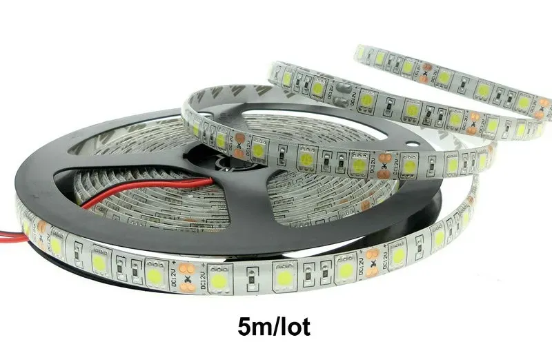 Waterproof LED Strip Lights, 5M Flexible Light Strip With 300 LEDs ...