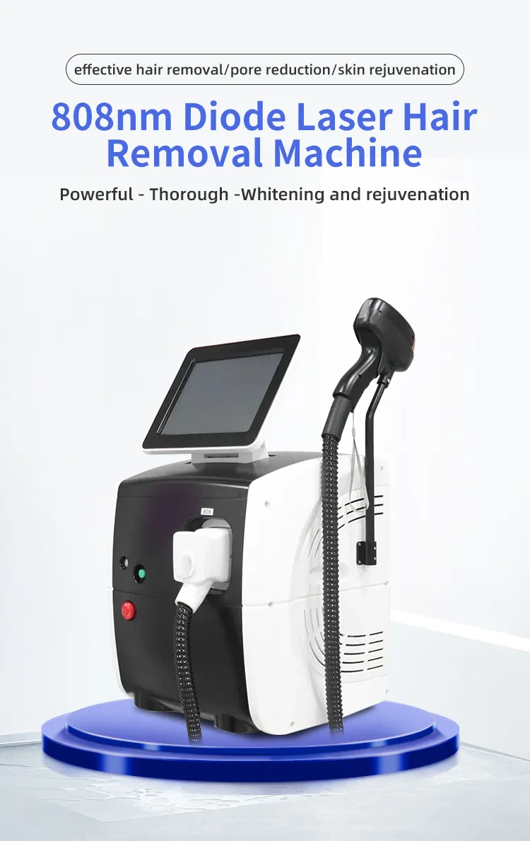Hot Strong Power 1600W Hair Removal Machine: 808 Diode Laser Permanent ...