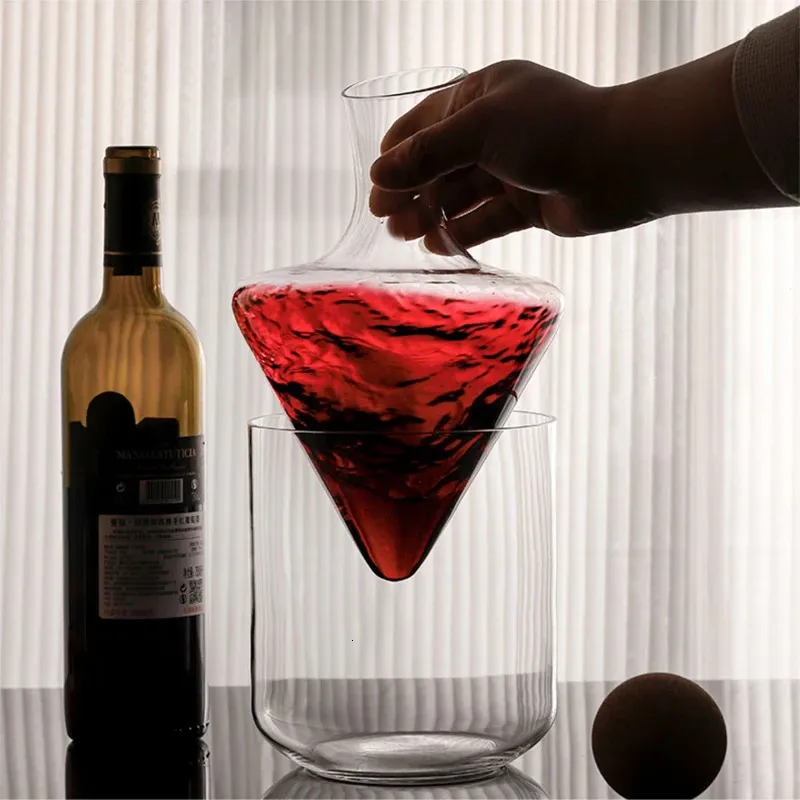 DHgate.com:Crystal Glass Wine Decanter with Ice Bucket - JINYOUJIA ...