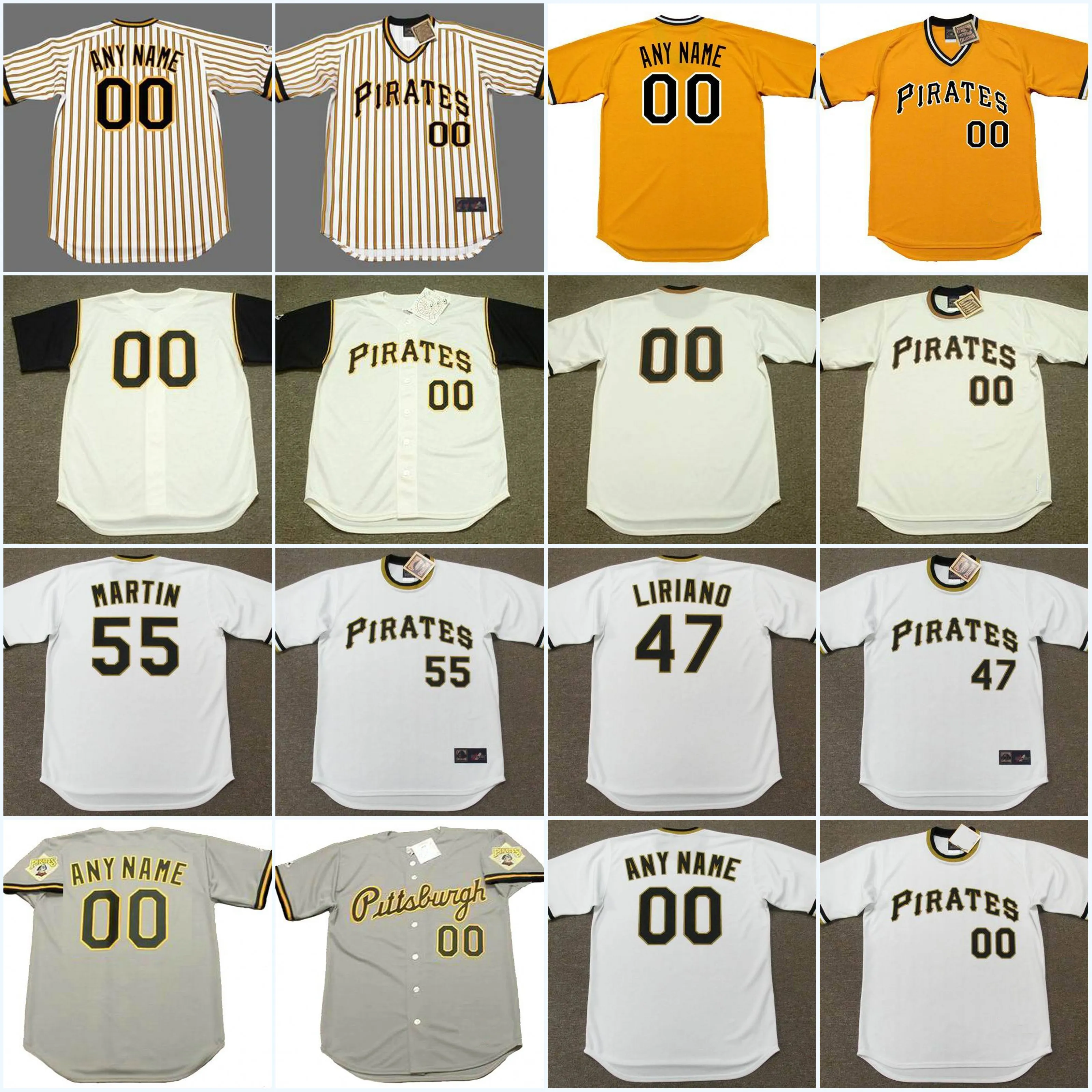 Custom Vintage 22 McCUTCHEN 21 ROBERTO CLEMENTE Pittsburgh 1992 ...