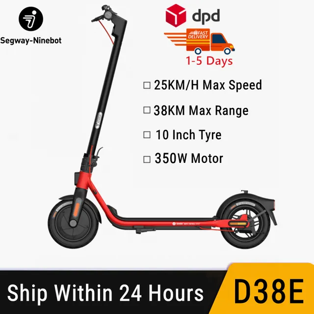 Ninebot By Segway D18E/D28E /D38E Smart Best Commuter Scooter EU Stock ...