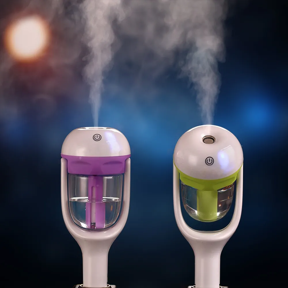 Portable Car Humidifier 12V DC Cool Mist Impeller Air Purifier with ...
