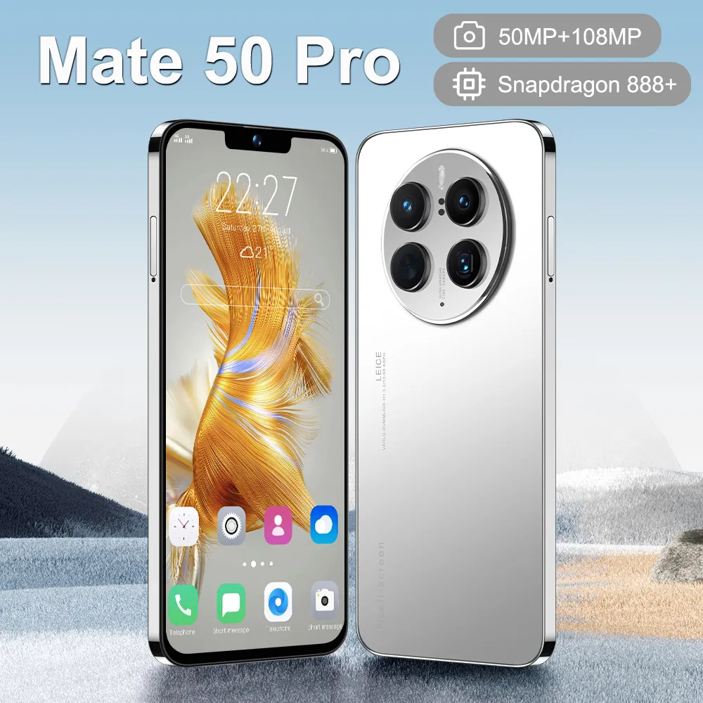 DHgate.com:Mate50 Pro Android Smartphone | 12GB RAM | 512GB ROM | 7.3 Inch Full Screen | Face ...