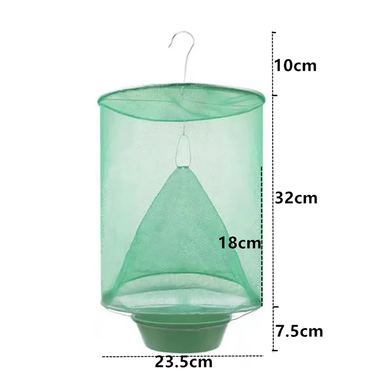 Fly Kill Flea Control For Home Trap Tools Reusable Hanging Fly Catcher ...