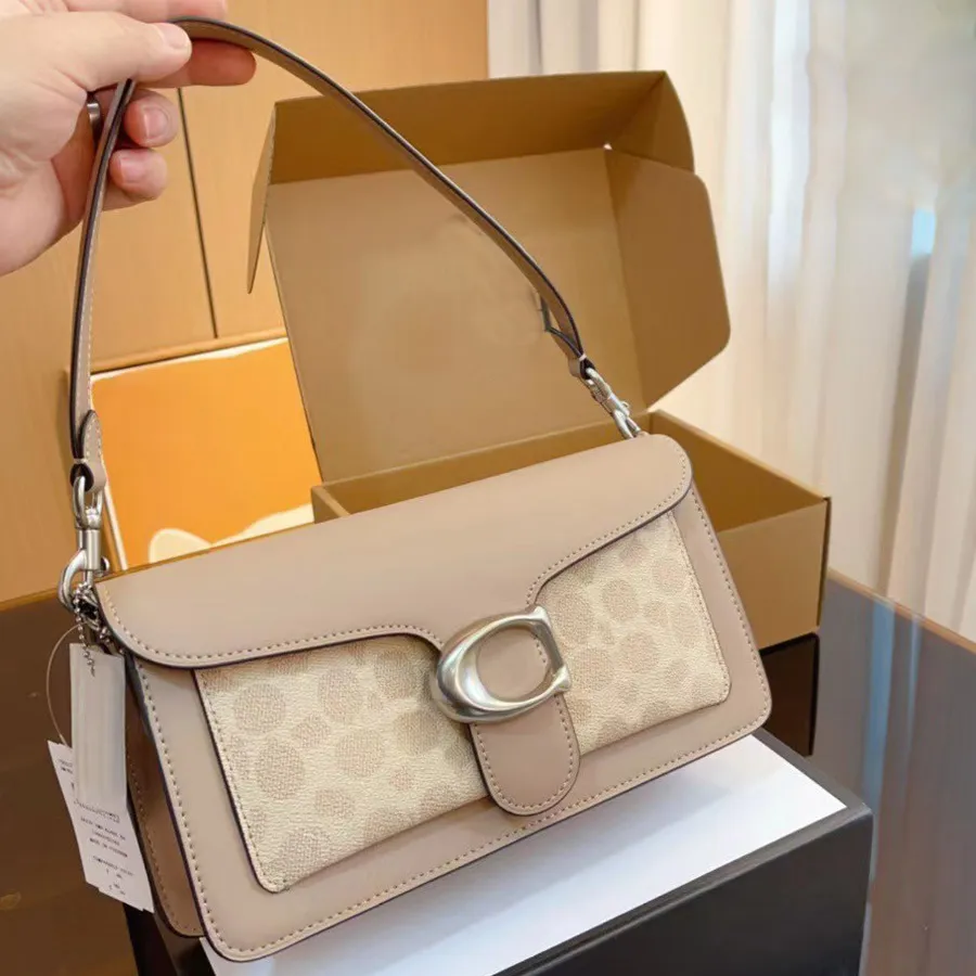 Luxury Designer Tabby Bag With Chain Strap Top Quality Solid Color Soft ...