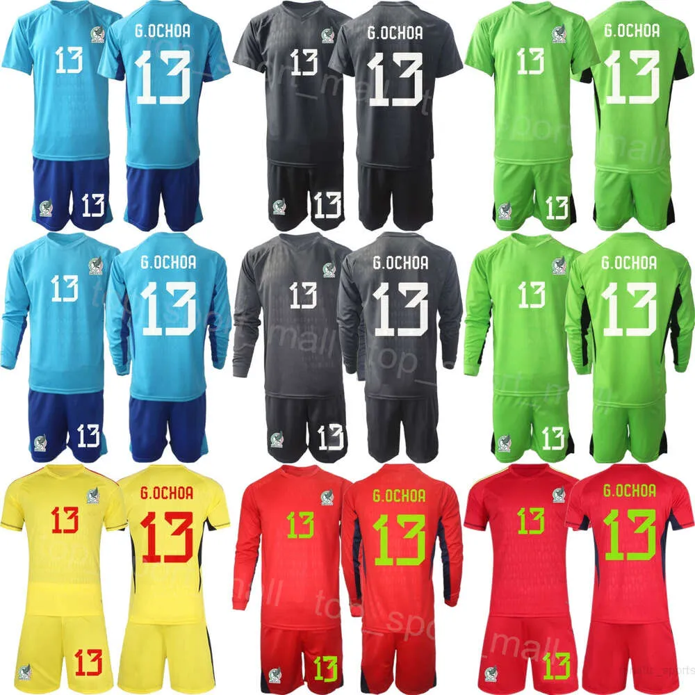 Mexico National Team Soccer Goalkeeper Uniform Set Goalkeeper #23 ...