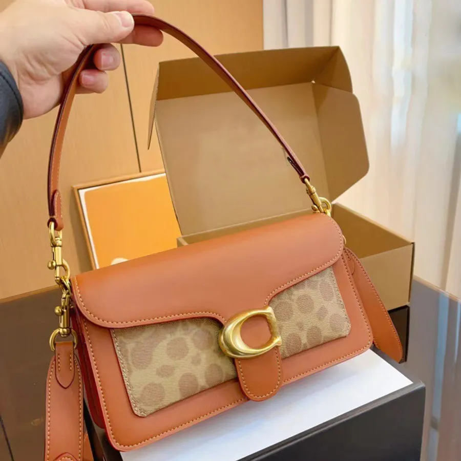 Luxury Designer Tabby Bag With Chain Strap Top Quality Solid Color Soft ...
