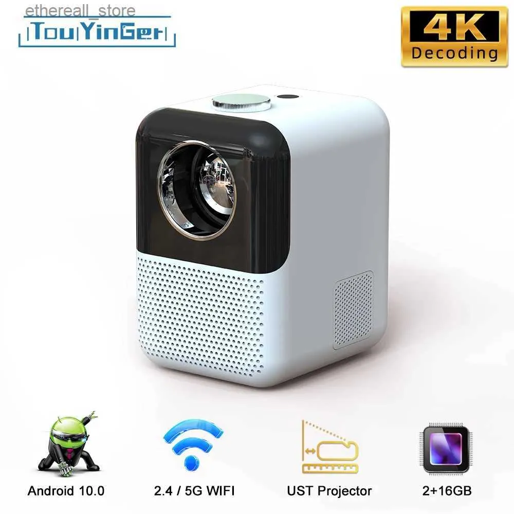 DHgate.com:4K Mini Projector, Android Portable Projector for Movies ...