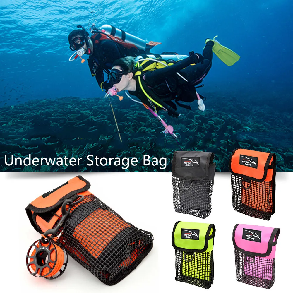 Diving Dry Bag Mesh Scuba Diving Gear Bag With Snap Closure, Underwater ...