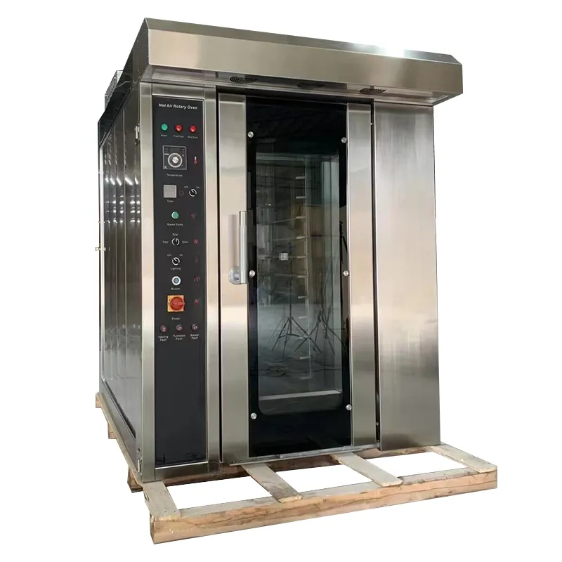 Commercial Bread Oven Full Automatic Rotary Metal 16/32/64 Trays for ...
