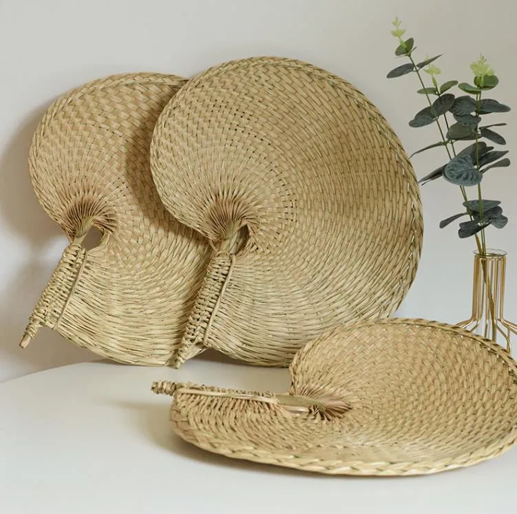 Party Favor Hand Fans Hand Made Fan Rattan Decoration For Wedding ...
