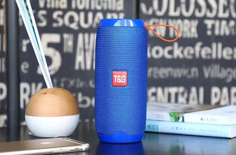 T&G Speaker: Portable Bluetooth Speaker With Subwoofer Hi Fi Stereo ...