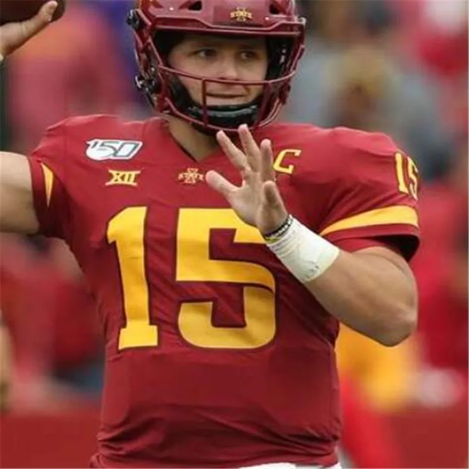 Brock Purdy #15 Iowa State Cyclones Football Jersey - College Style ...