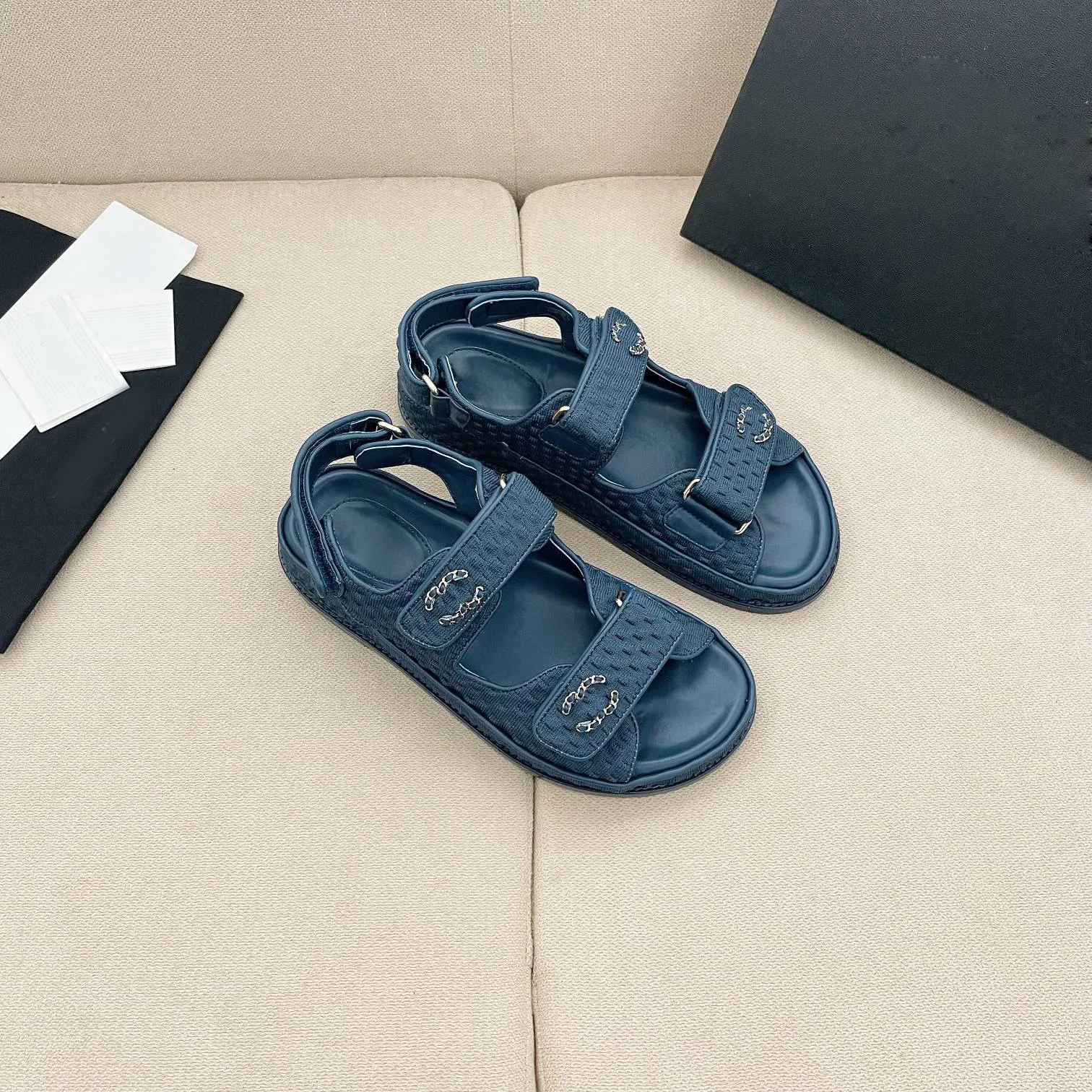 Designer Sandals Famous Women Slides Sandale Flat Slipper Sliders Shoes ...