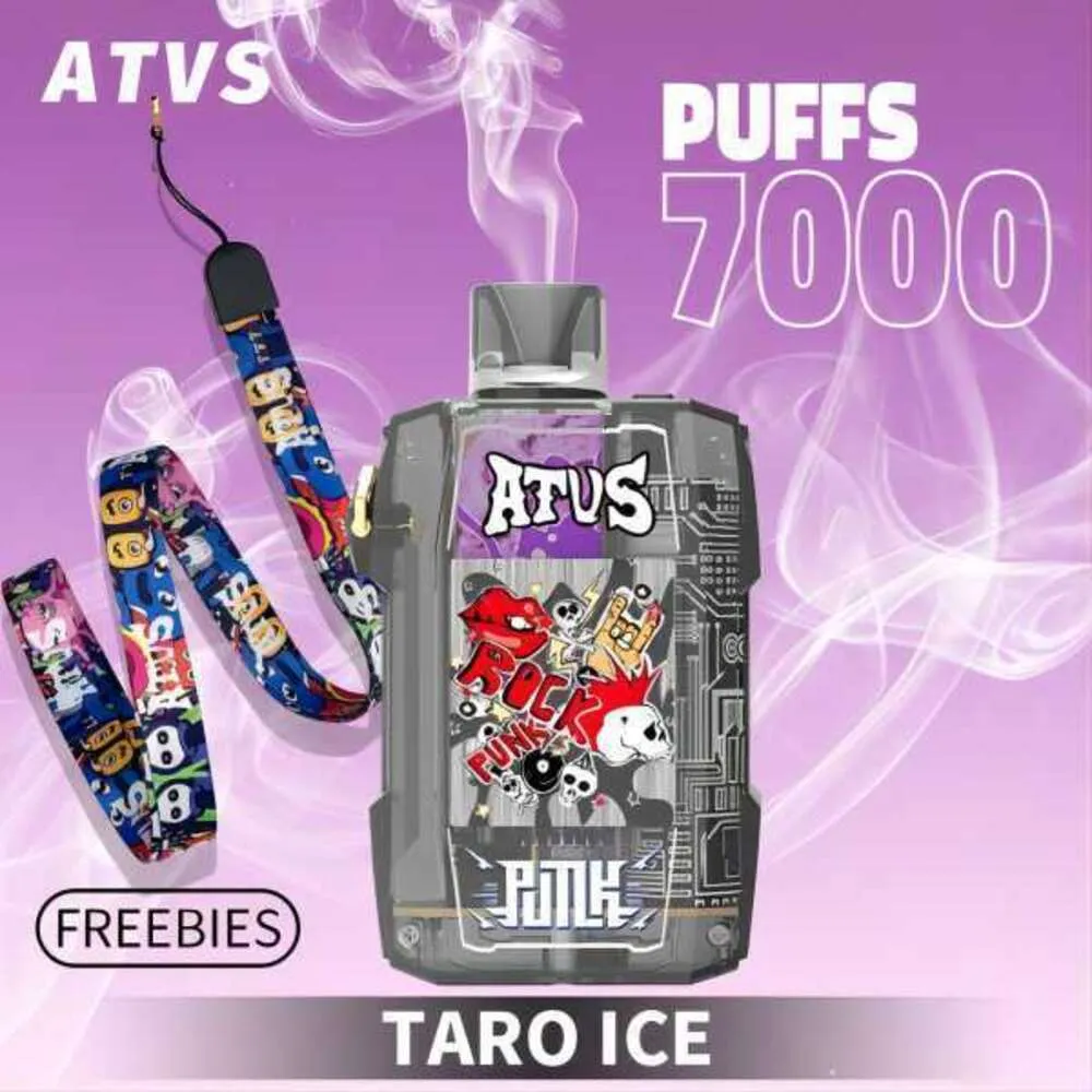 Genuine Original ATVS WARSHIP 7000 Puffs Disposable Vape Puff 7k 5ml ...