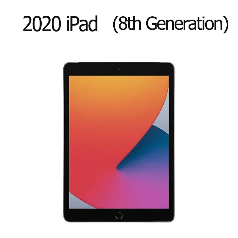 Refurbished IPads: 10.2 Inch Display, 32GB Storage, Wi Fi & Cellular, 8th Gen Tablet Excellent ...