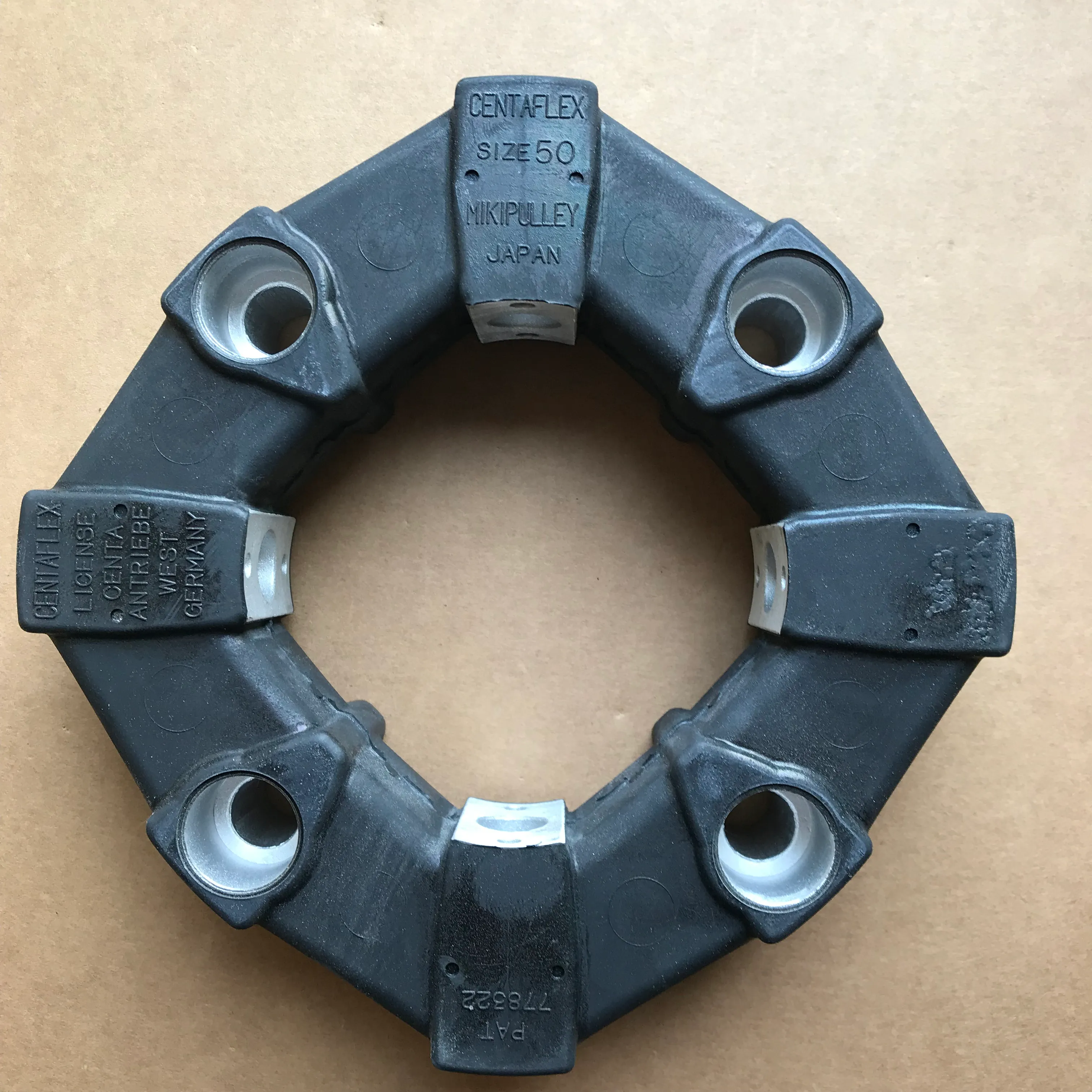 Centaflex Size 50 Y Japón Mikipulley Acoplamiento PAT 778322 Licencia ...