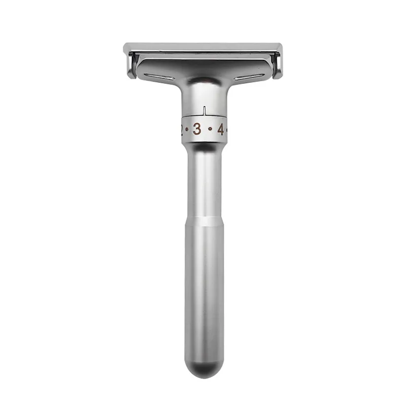 Adjustable Zinc Alloy Safety Razor Double Edge Classic Mens Shaving ...