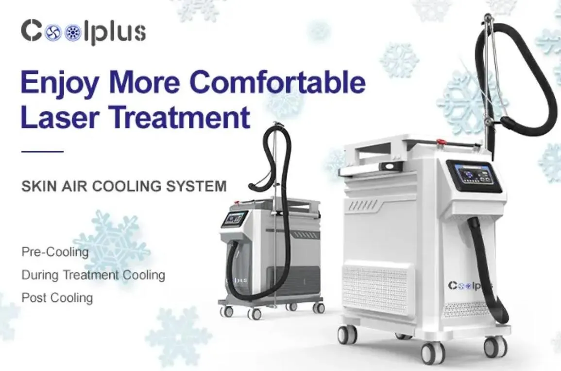 Advanced Skin Pump Circulation Cooling System For Pain Relief And Laser ...