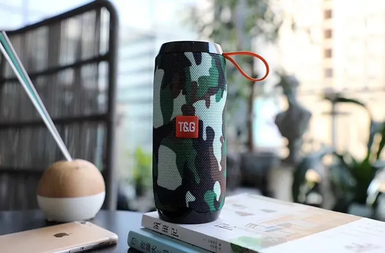 T&G Speaker: Portable Bluetooth Speaker With Subwoofer Hi Fi Stereo ...