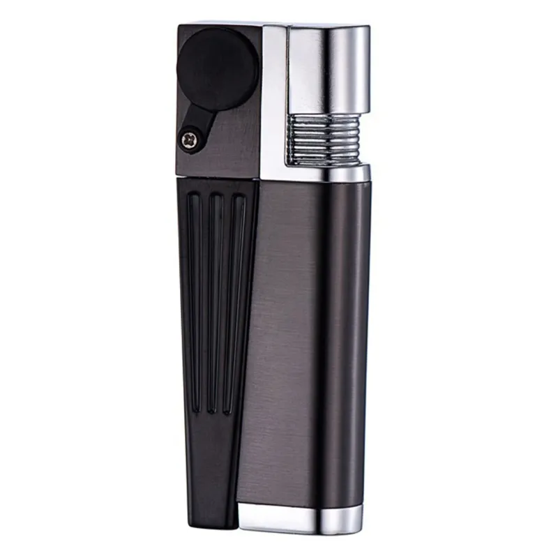 Foldable Tobacco Torch Lighter Smoking Metal Pipes Butane Vaporizer ...