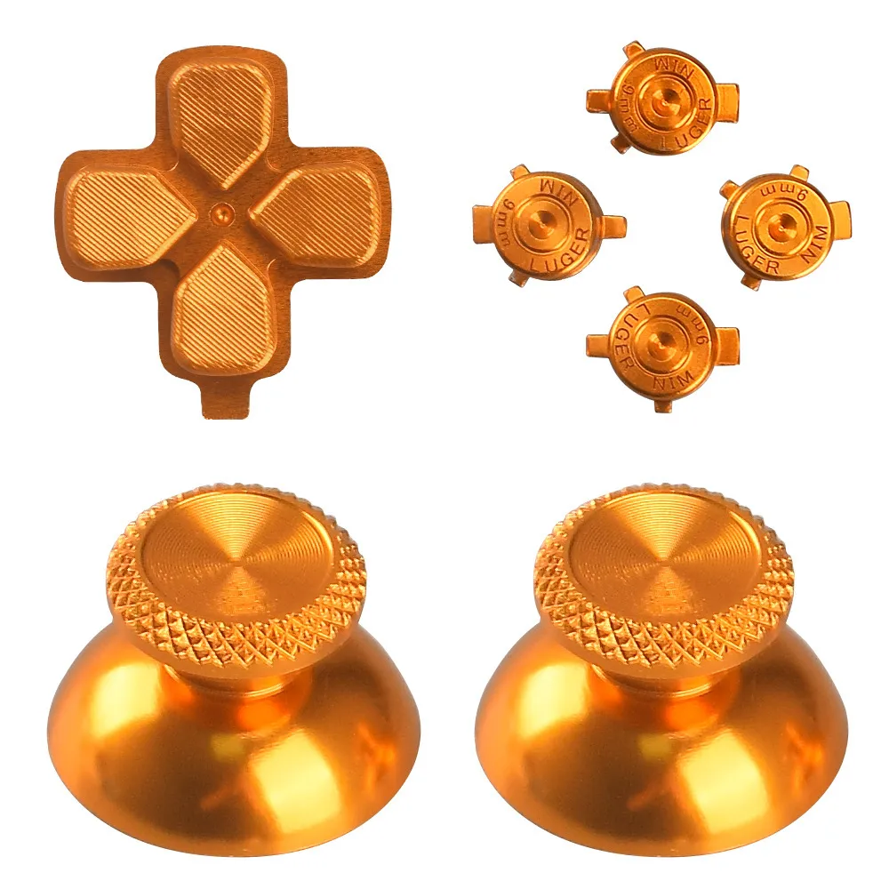 DHgate.com:PS5 Metal Buttons ABXY D-Pad Thumbsticks, Aluminum Action ...