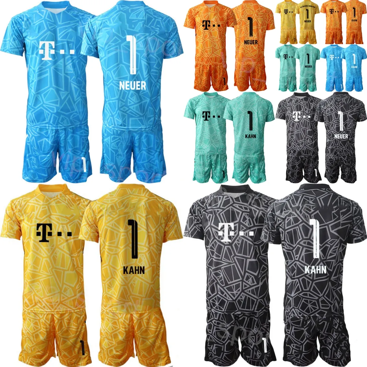 German Football Team Jersey Inspired Long Sleeve Goalkeeper Kit: 22/23 ...