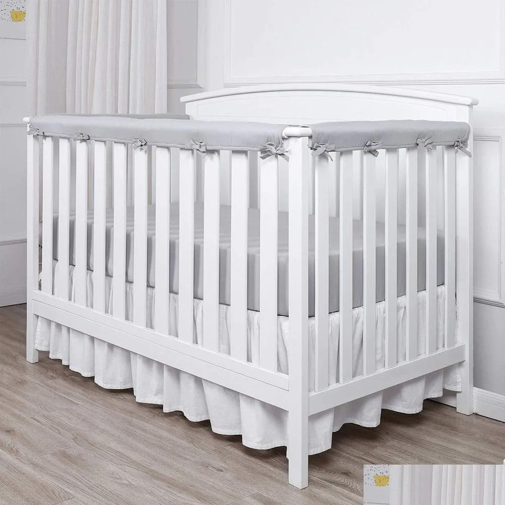 DHgate.com:3Pcs Infant Crib Edge Guardrail, Baby Anti-Bite Solid Color ...
