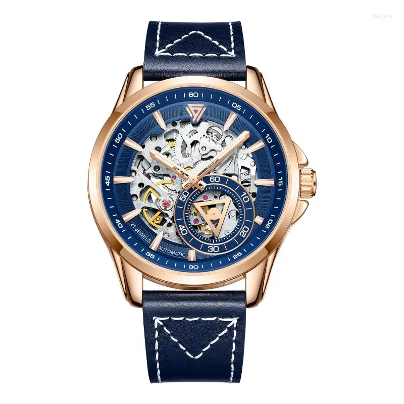 Mark Fairwhale Automatic Watch - Men's 42mm Luxury Vintage Mechanical ...