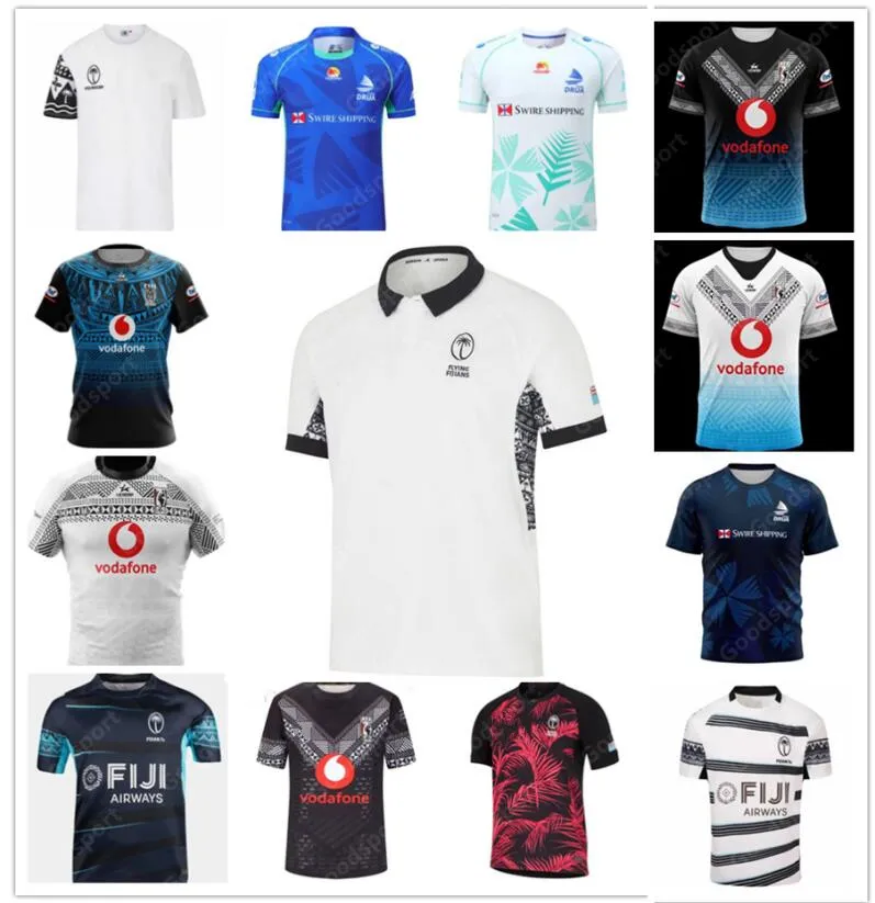 2023 Fiji Drua Airways Adult Rugby Jersey Home And Away Kits S 5XL From ...