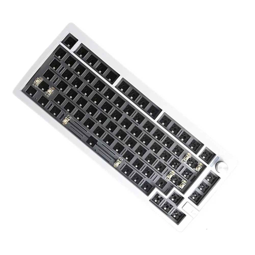 81-Key Mechanical Keyboard - DIY RGB Backlit Gaming Keyboard, Aluminum ...