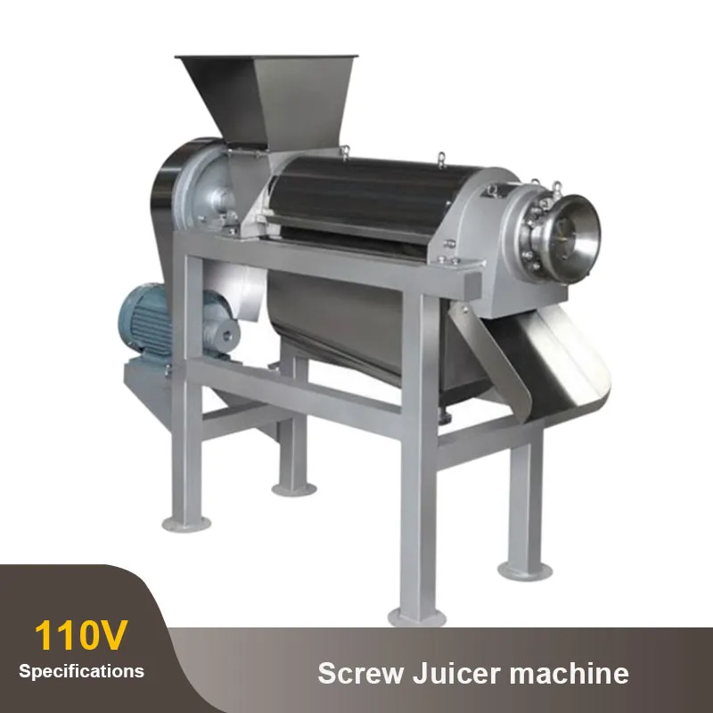 Industrial Stainless Steel Juice Crusher And Bin Extractor Machine For ...