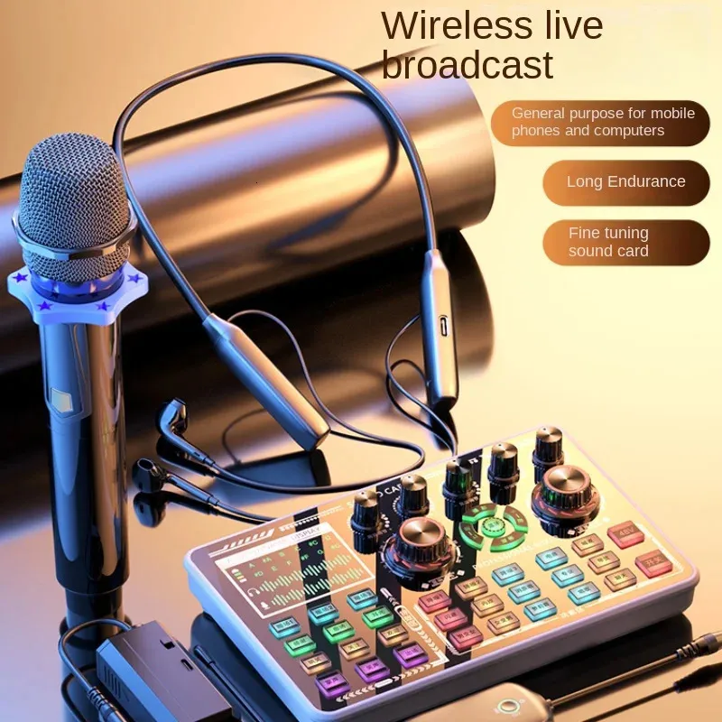 Other Electronics Wireless Sound Card Live Singing Dedicated TikTok ...