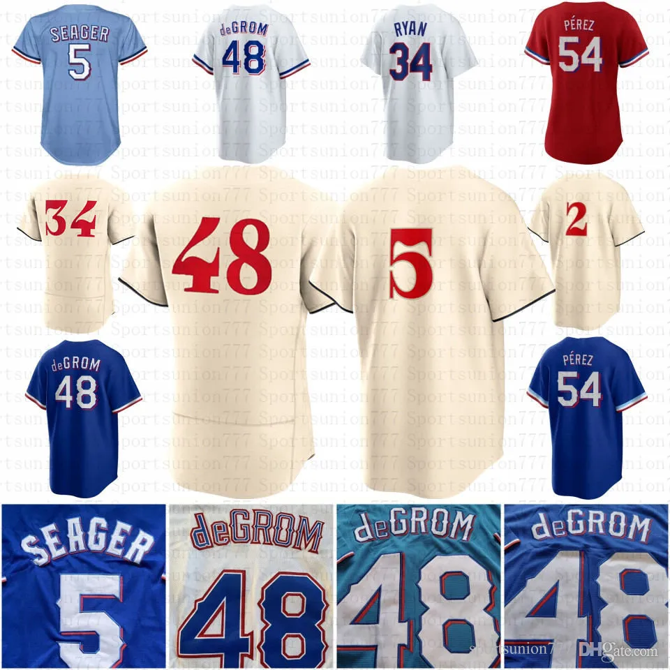 Custom Baseball Jerseys: Corey Seager, Jacob DeGrom, Nolan Ryan, Marcus ...