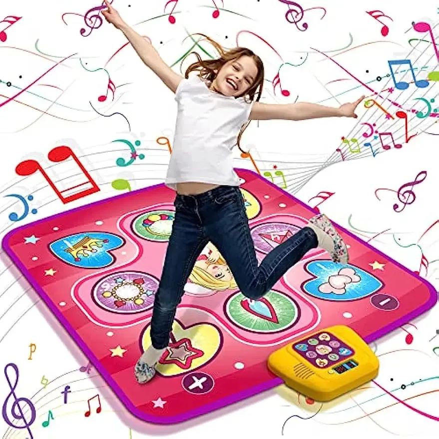 DHgate.com:Dance Mat Toys for Kids - Interactive Playmat with 5 Game ...