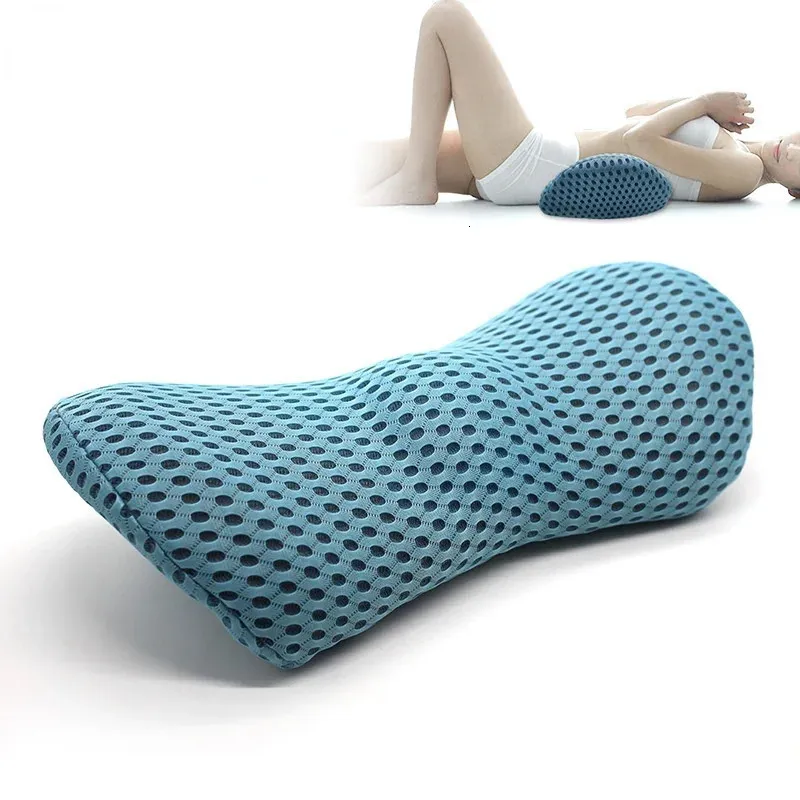 Breathable Memory Foam Lumbar Pillow: Premium Back Support for Car ...