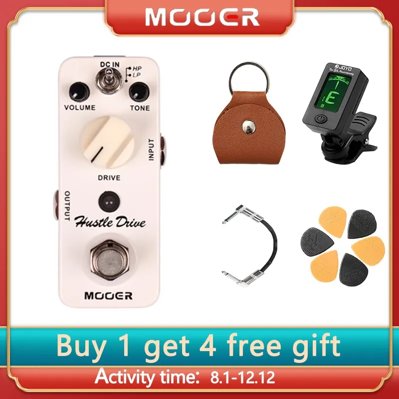 DHgate.com:Mooer Hustler Drive Guitar Distortion Pedal, Metal ...