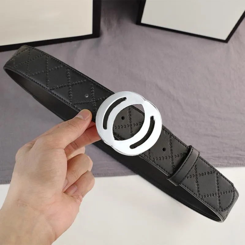 Designer Belts For Men Sale: Genuine Leather Belt, 3.8cm Width, Classic ...