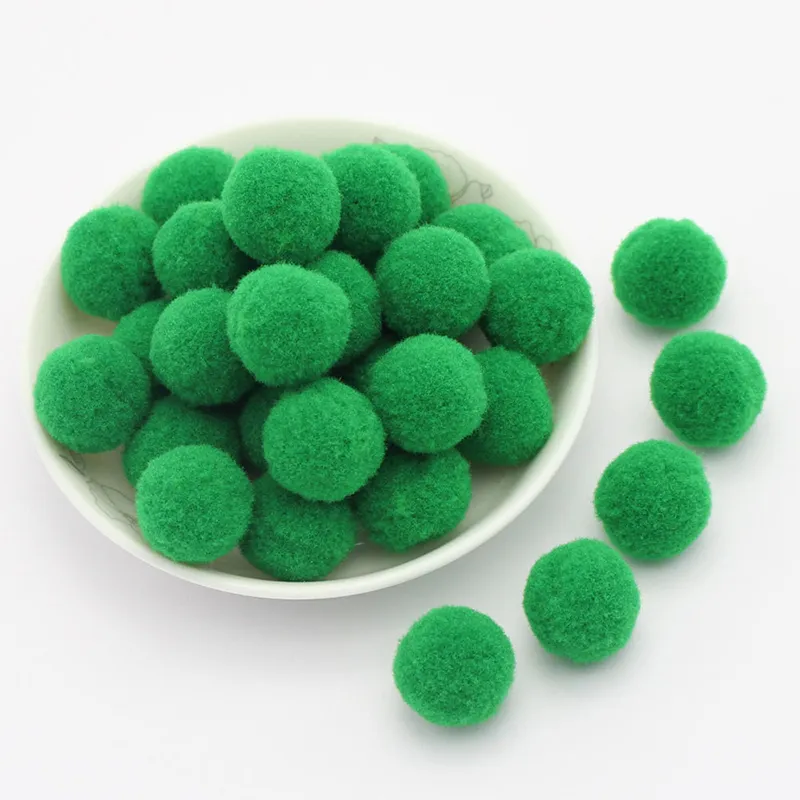 Colorful Craft Pom Poms - 1000 Fuzzy Puff Balls, 15mm. Perfect for DIY ...