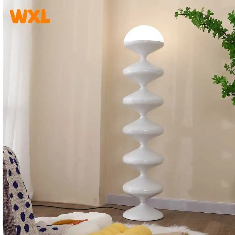 ₩92028에서 바닥 램프 북유럽 조롱박 현장 램프 현대 크림 스타일 창조적 인 디자인 거실 침실 소파 장식 Led 코너 라이트 W0428 Dhgate