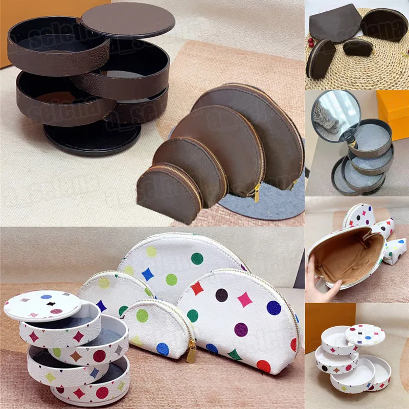 Designer Women's Cosmetic Cases Mini Jewelry Box Organizer Makeup Bags ...