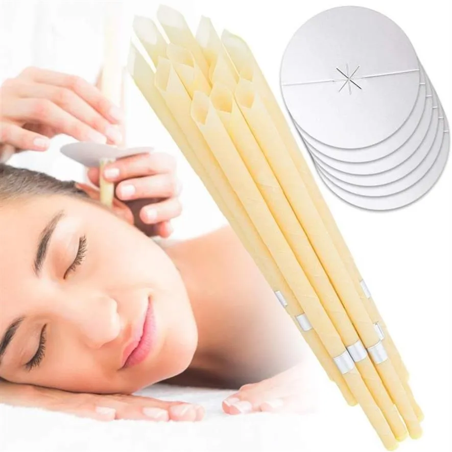 Natural Beeswax Ear Candles - Gentle Ear Wax Removal Kit, Aromatherapy ...
