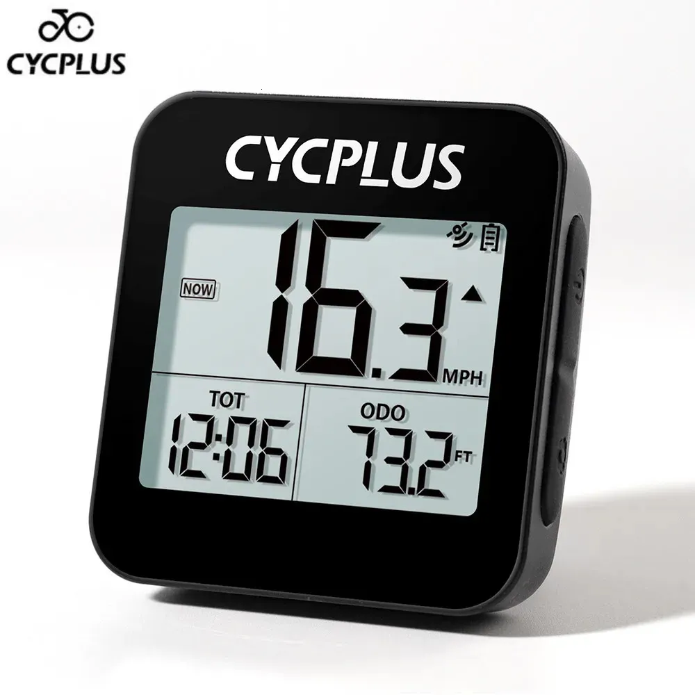GPS Bike Computer: Wireless Cycling Speedometer & Odometer - IPX6 ...