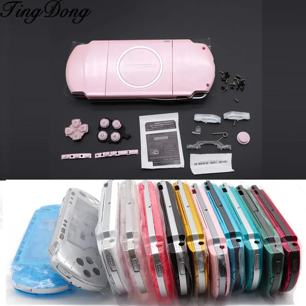 Full Housing Shell Cover Case With Buttons Kit For PSP3000 Game Console ...