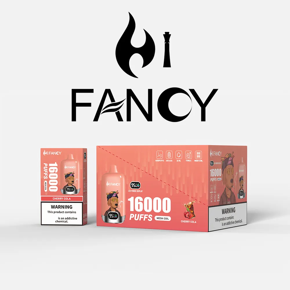 Puff Disposable Vape Electronic Cigartette Hifancy Original 16000 Puffs ...