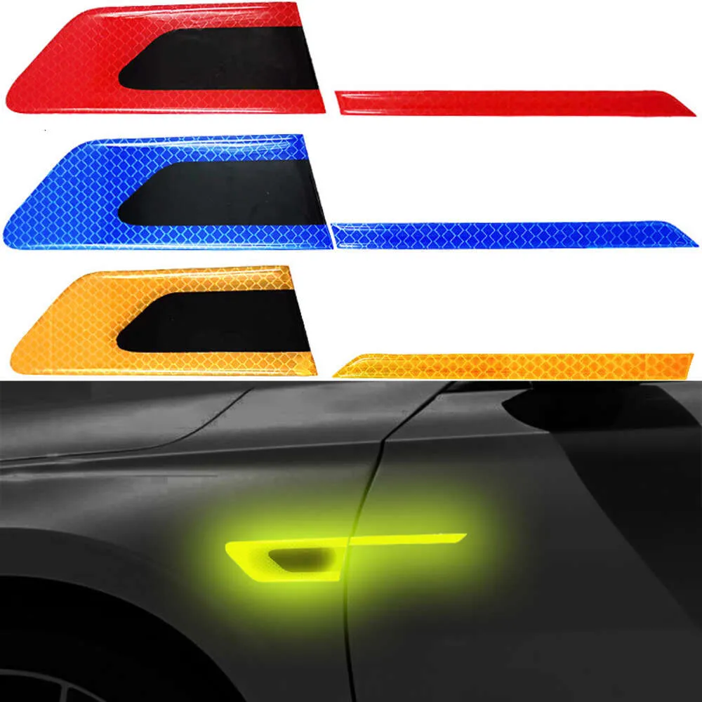 DHgate.com:2pcs Car Reflective Tape Night Safety Warning Mark Car ...