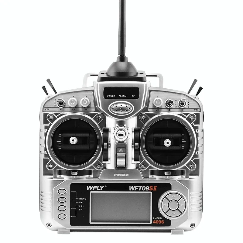 9CH 2.4GHz RC Transmitter & Receiver - WFLY WFT09SII Radio Remote ...