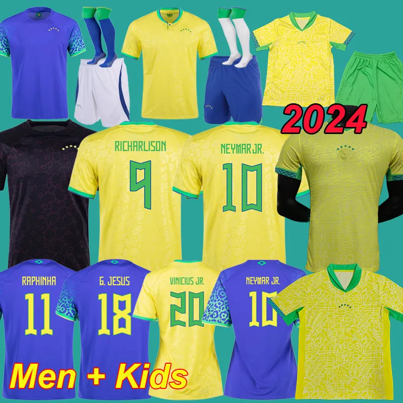 22 23 Brazils RAPHINHA Soccer Jerseys RODRYGO 2022 Brasil VINICIUS ...