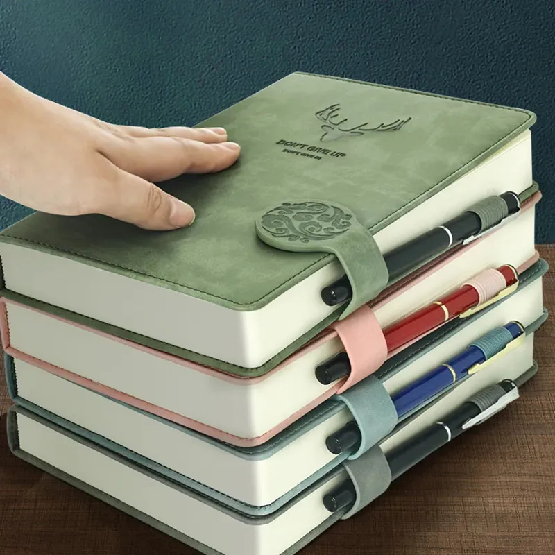 DHgate.com:Retro A5 Journal Notebook with Soft Leather Cover, 200 Pages ...