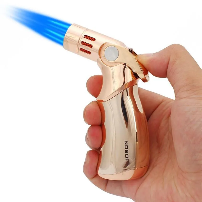 New Outdoor BBQ Butane Jet Lighter Cigar Pipe Torch Turbo Lighter 4 ...